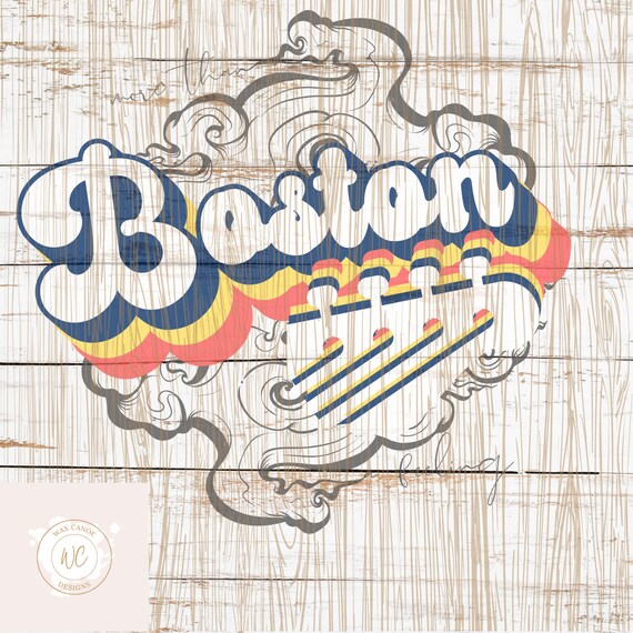 Boston Svg Boston Band Svg Hard Rock Svg 80's Band | Etsy
