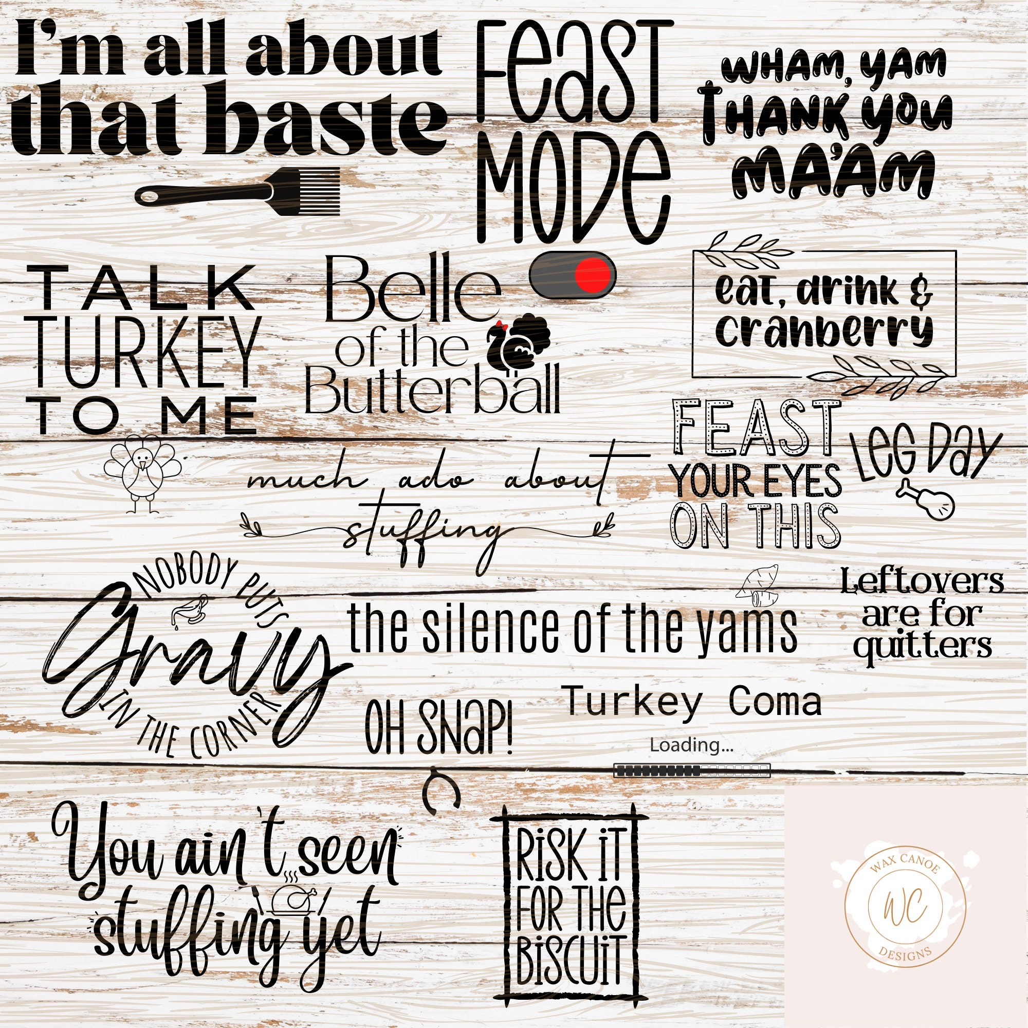 Funny Fall Svg Fall Svg Thanksgiving Bundle Svg - Etsy