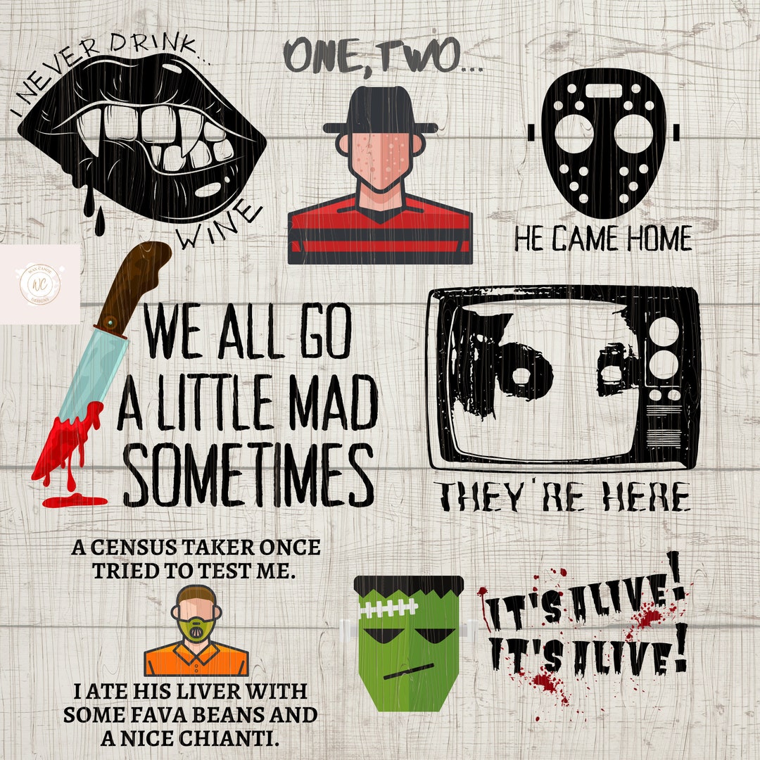 Halloween Svg | Horror Movie Quotes Svg | Spooky Svg | Poltergeist Svg ...