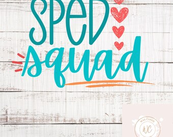 Special Ed Teacher Svg - Etsy