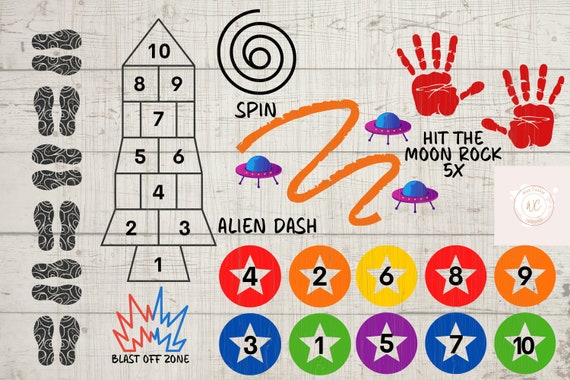 Sensory Path Svg Printable Sensory Path Space Sensory Path | Etsy UK