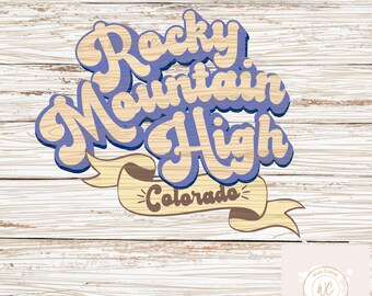 Rocky Mountain Svg - Etsy
