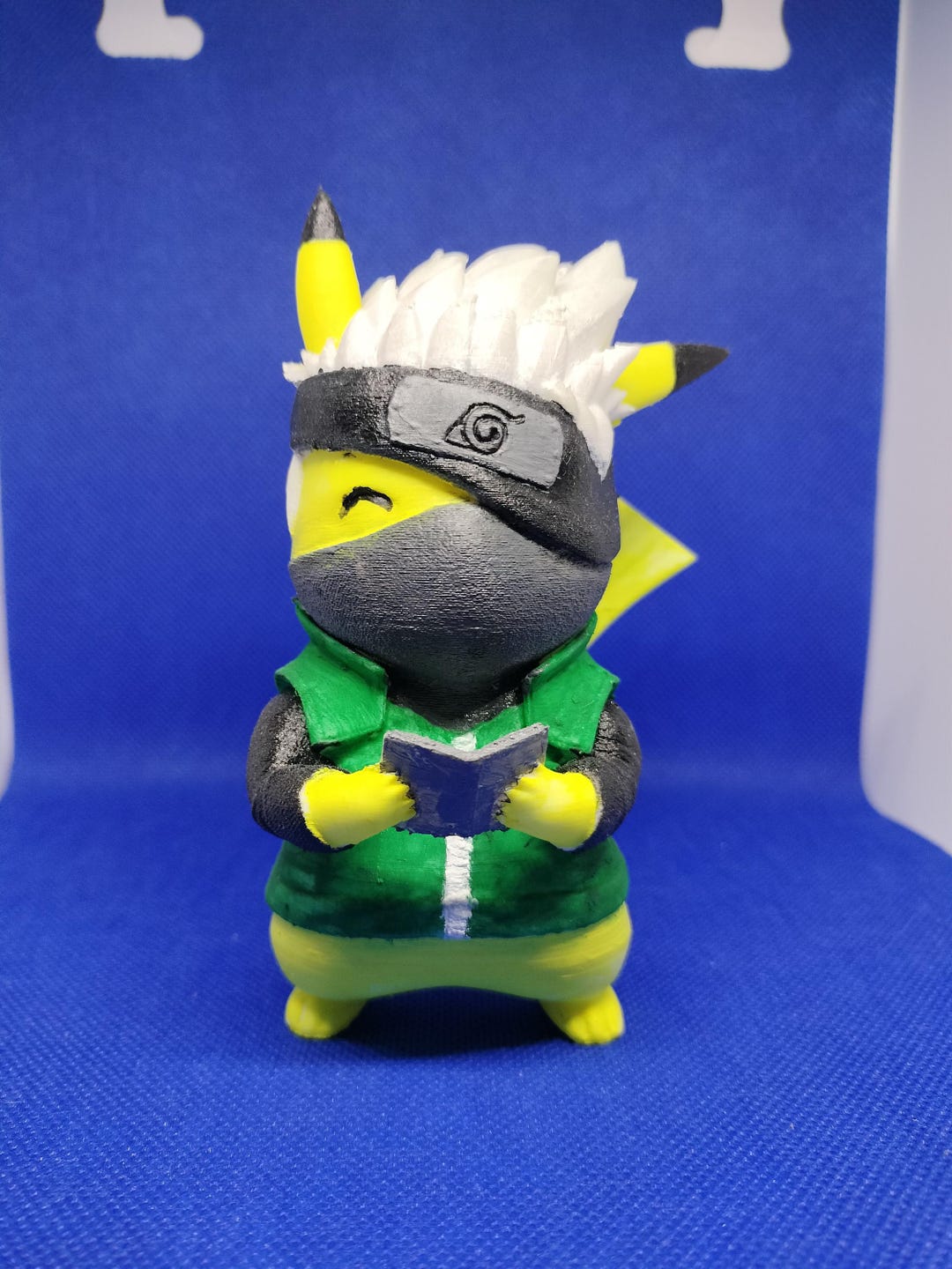 Custom 3d-printed Pikachu X Kakashi Figurine – Hand-painted - Etsy