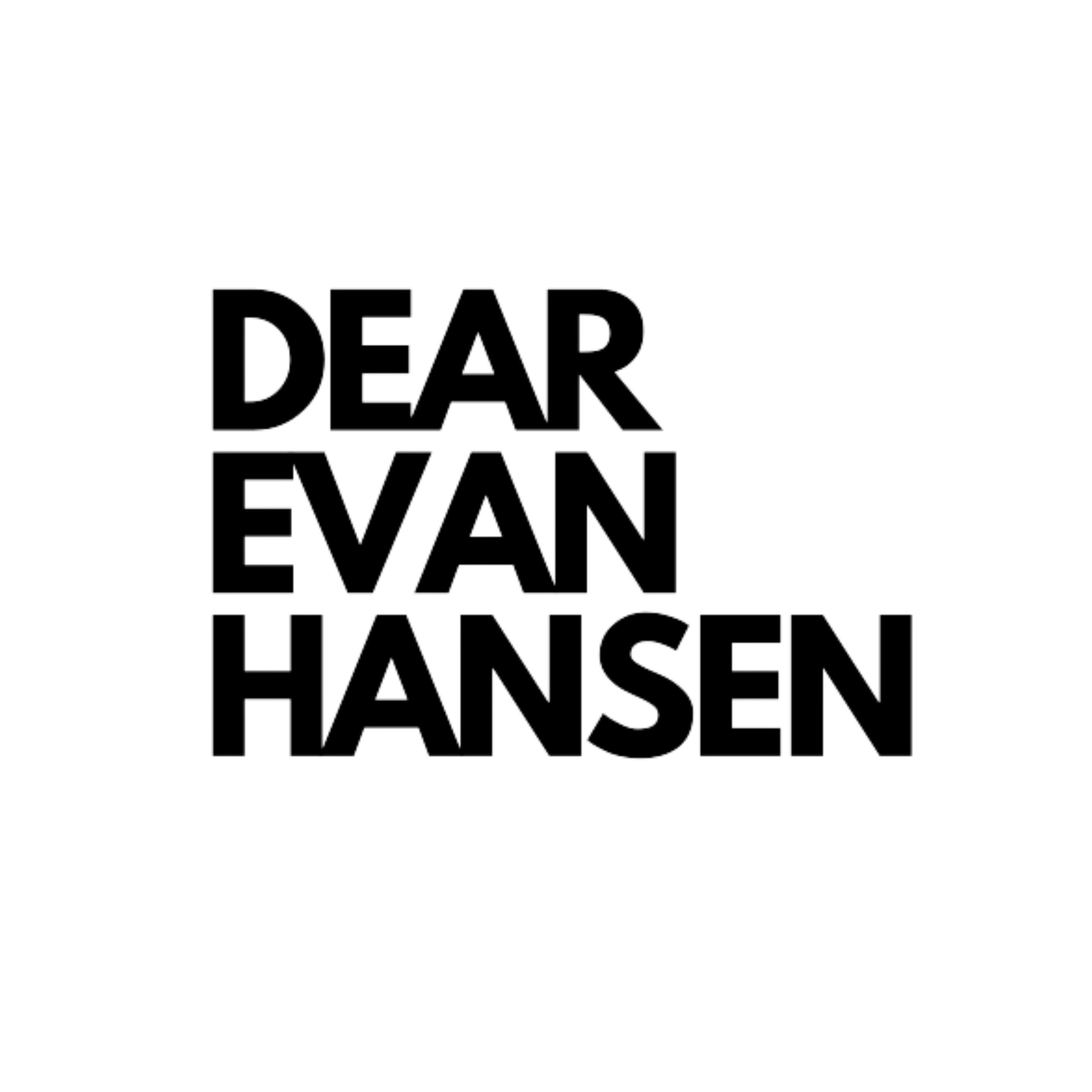 Dear Evan Hansen PNG PDF SVG Digital Design | Etsy