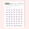 500 Money Savings Tracker Printable Money Challenge Save 500 in 30 Days ...