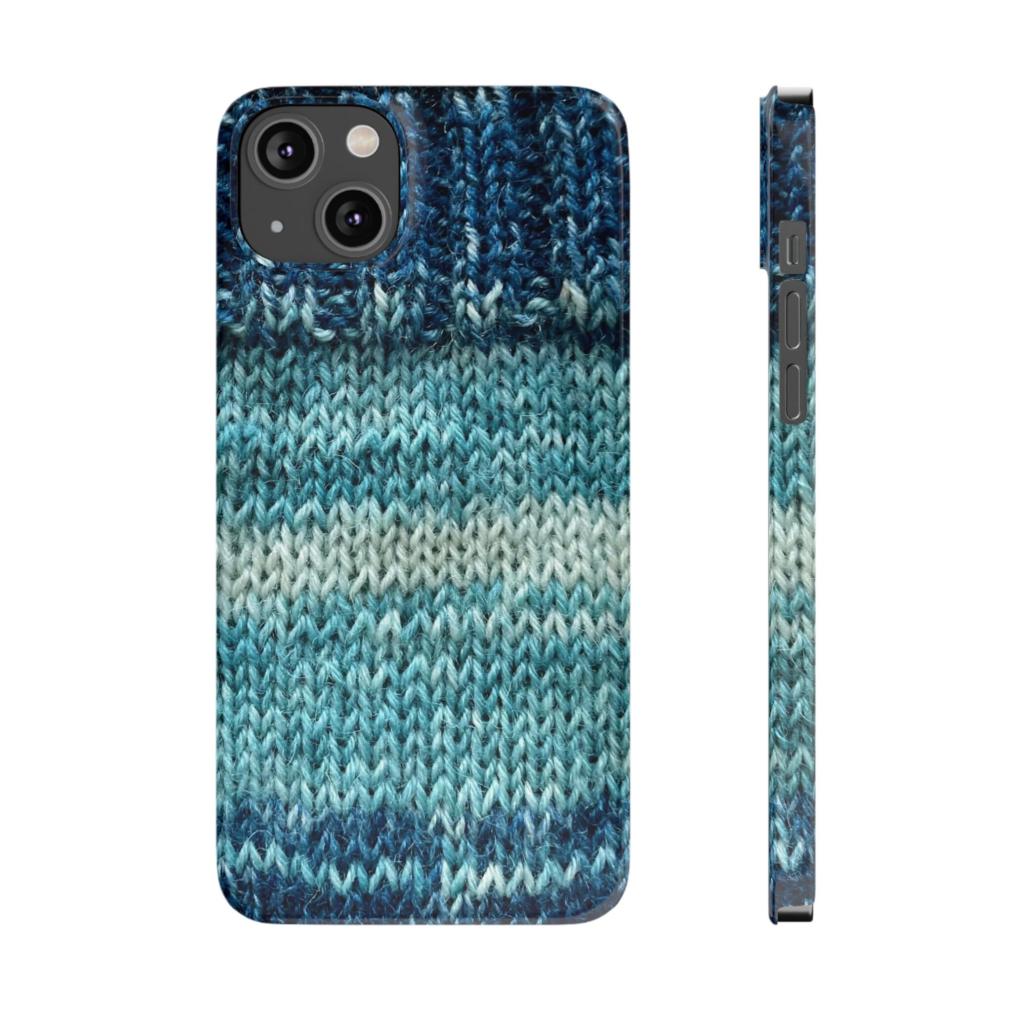 IPhone 15 and 14 Cases Knitted Design, Knitting Pattern Looks Like Real ...