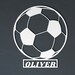 Soccer Ball Metal Sign, Personalized Football Soccer Metal Decor ...
