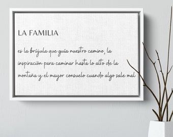 La Familia Sign - Etsy