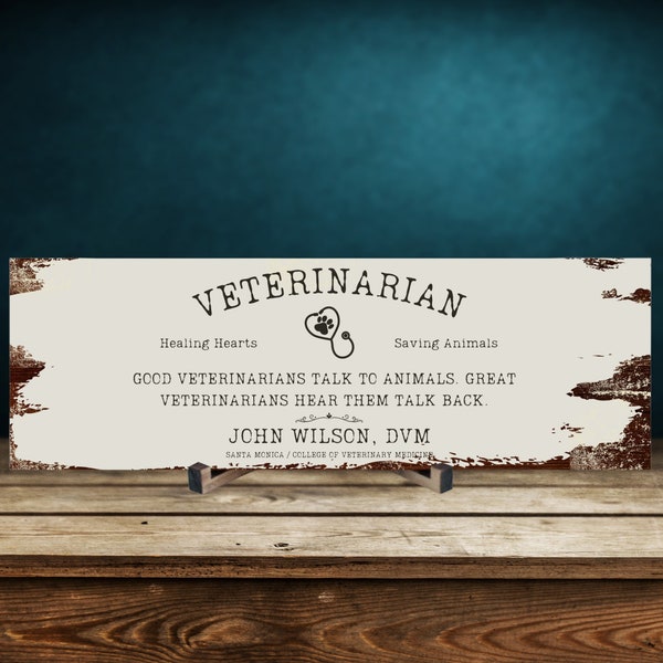 Veterinarian Gift - Etsy