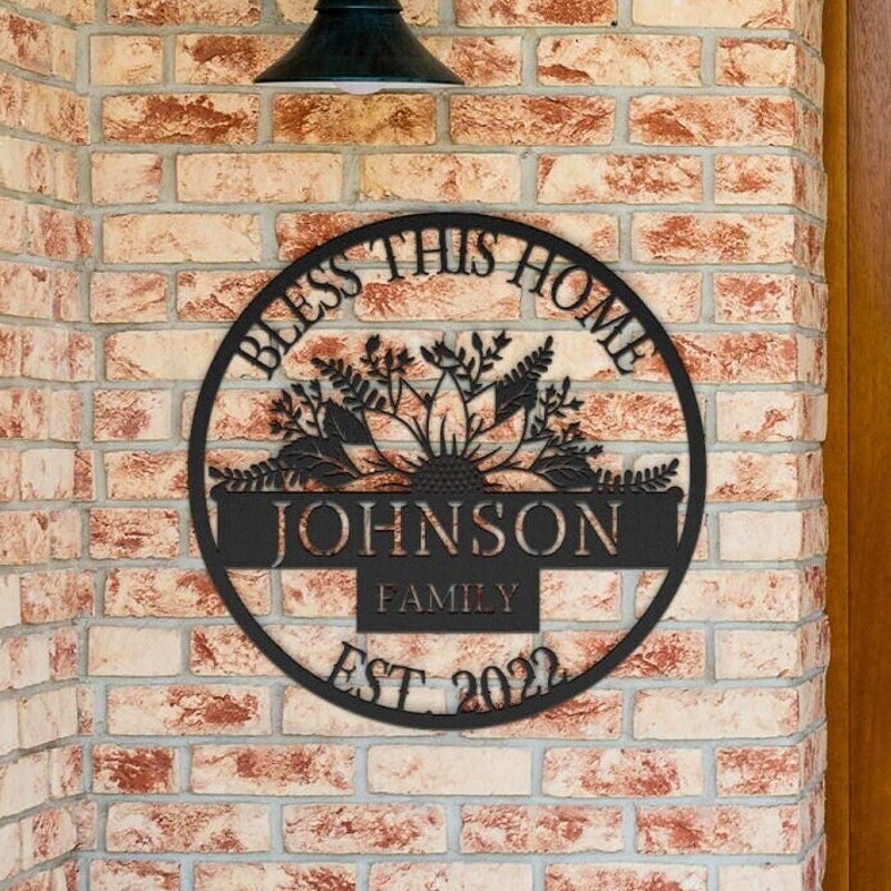 Sunflower Monogram - Etsy