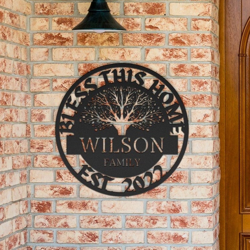 Bless This Home Sign - Etsy