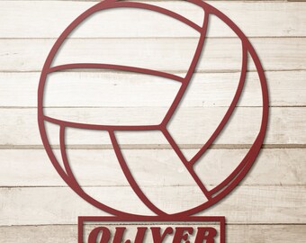 Personalized Volleyball Room Sign No Visitors Studying - Etsy