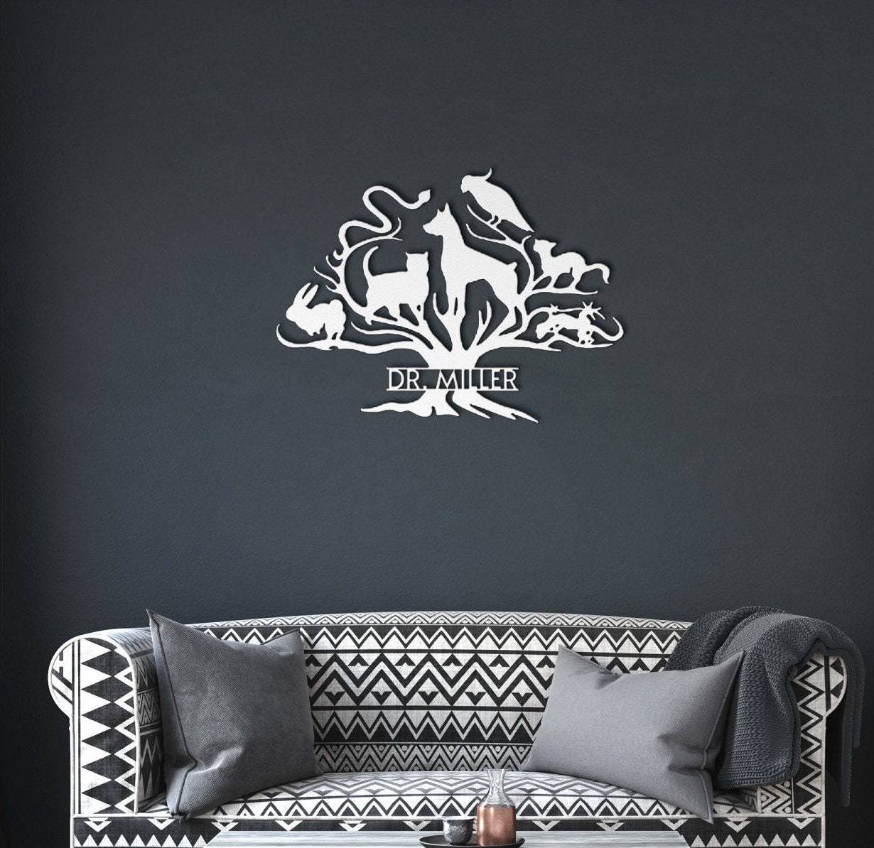 Metal Veterinarian Sign Custom Veterinary Doctor Metal Sign - Etsy