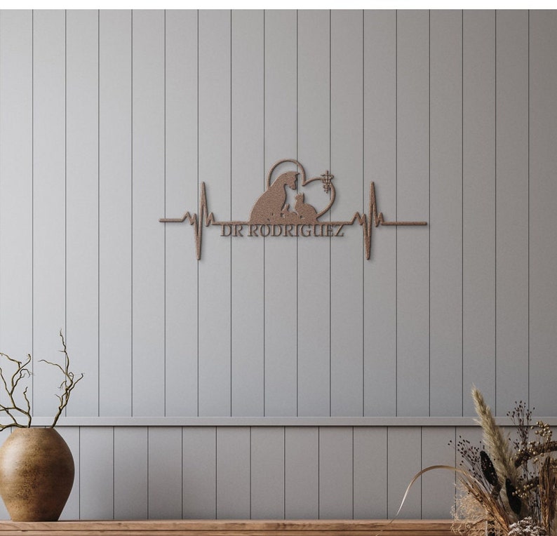 Veterinarian Doctor Metal Sign Veterinary Gift Personalized - Etsy