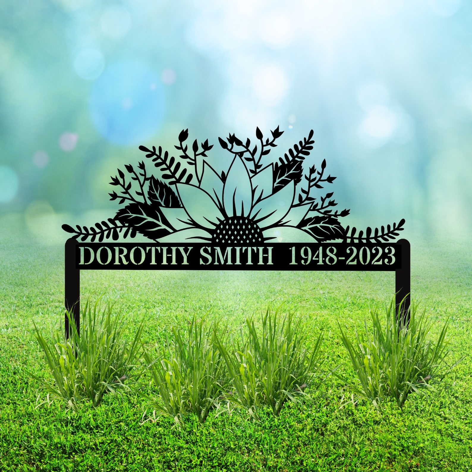 Personalized Memorial Plaque Stake Memorial Ts For Loss Of Mother
