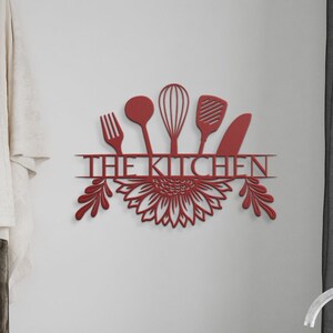 Custom Kitchen Metal Sign Kitchen Sign Decor Personalized - Etsy