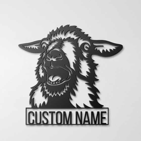 Custom Farm Sheep Metal Sign Sheep Lovers Gift Farm Animals - Etsy