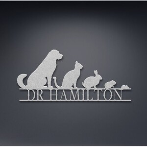 Copper Veterinary Doctor Metal Sign: Personalized Vet Gift - Etsy