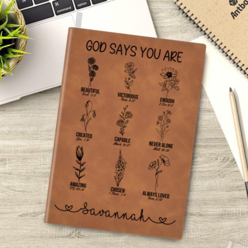 Christian Notebook - Etsy