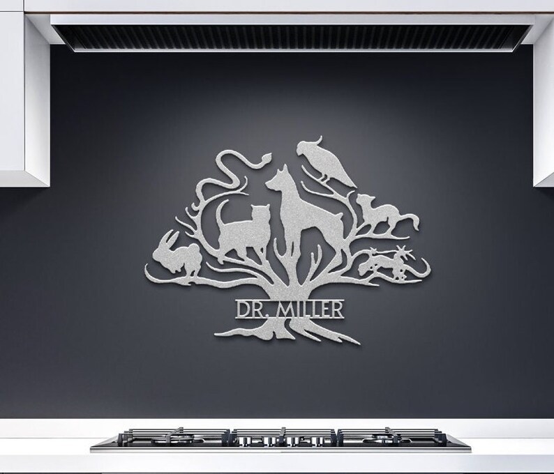 Metal Veterinarian Sign Custom Veterinary Doctor Metal Sign - Etsy