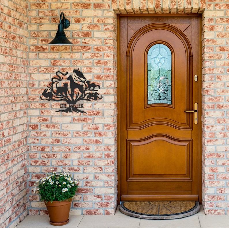 Custom Metal Veterinary Sign Veterinarian Doctor Metal Sign - Etsy