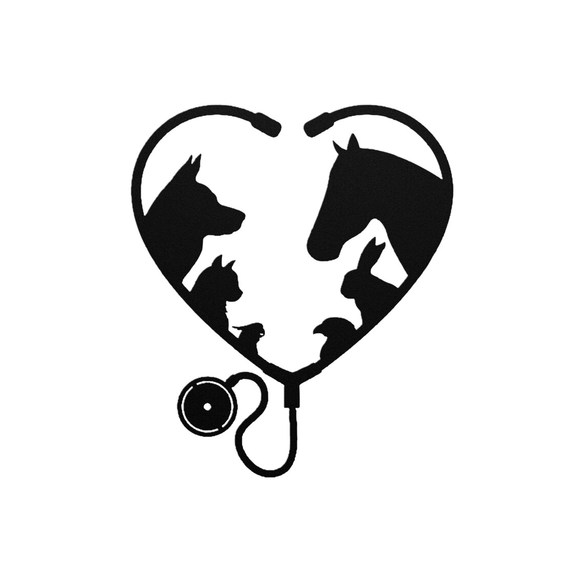 Red Veterinary Clinic Metal Sign Veterinary Gift - Etsy