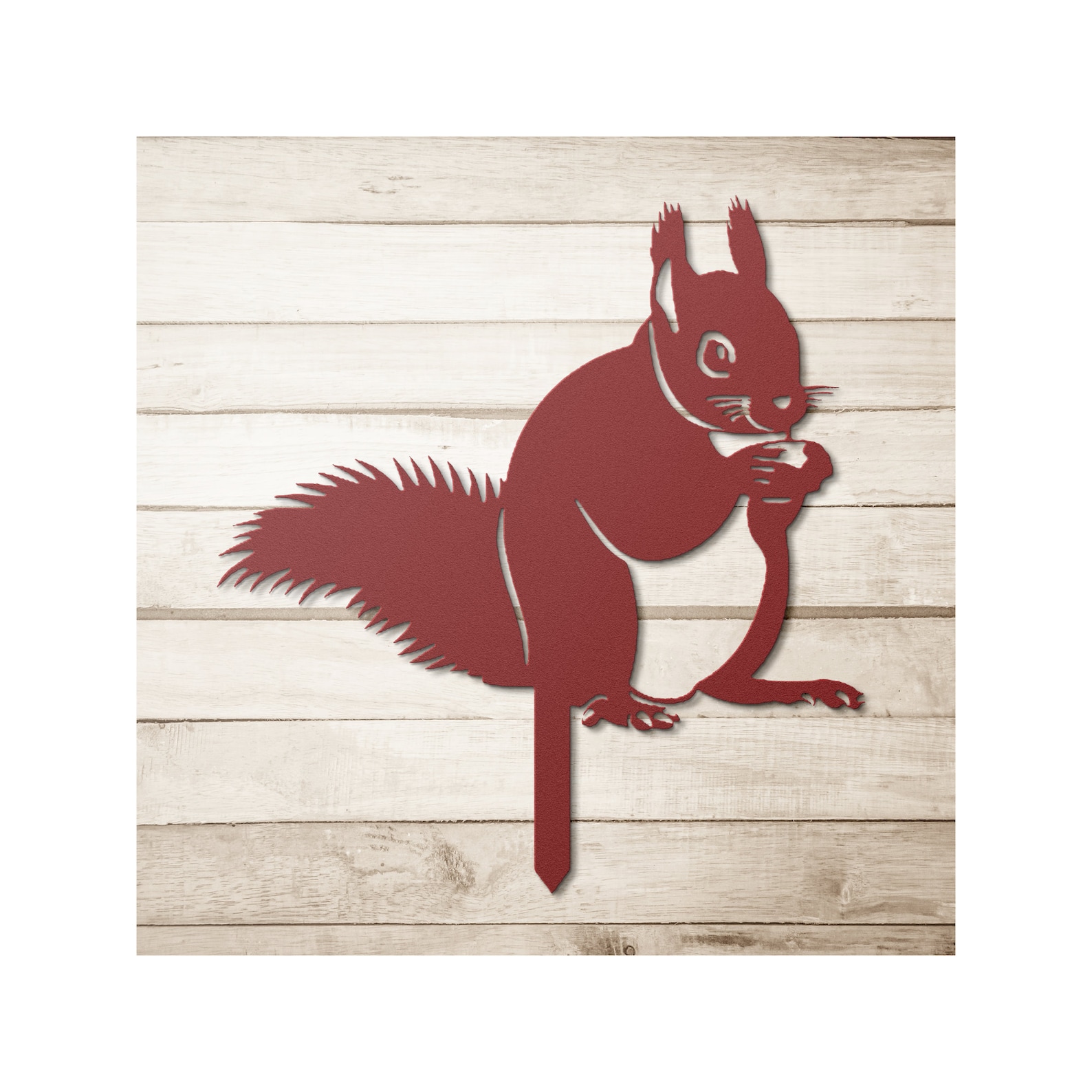 Squirrel Yard Art Squirrel Door Hanger Squirrel Sign Metal - Etsy