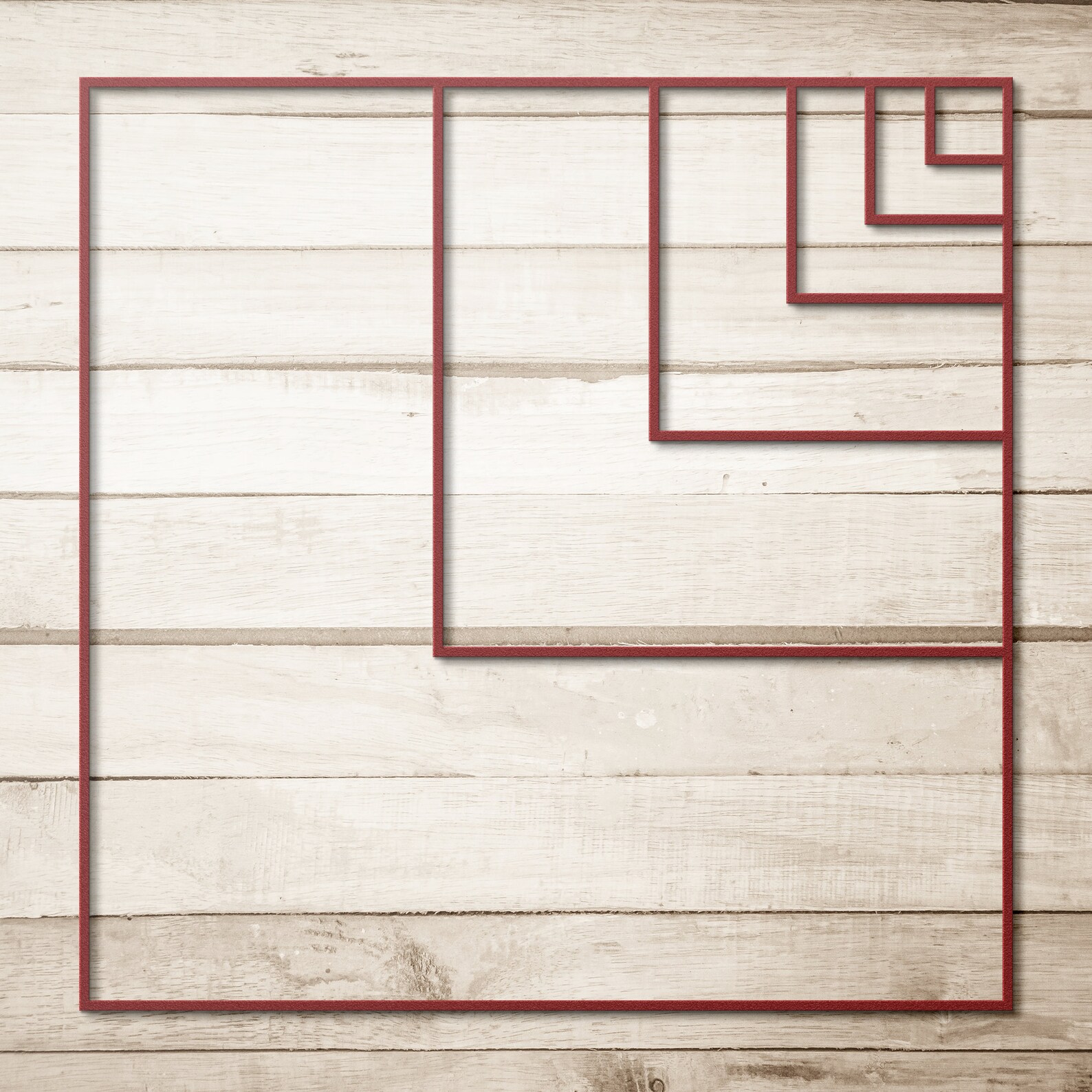 Metal Fibonacci Numbers Sign Golden Ratio Art Fibonacci | Etsy