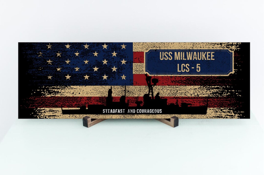 Custom Navy Ship Wood Sign, Personalized Navy Gifts for Men, Fathers ...