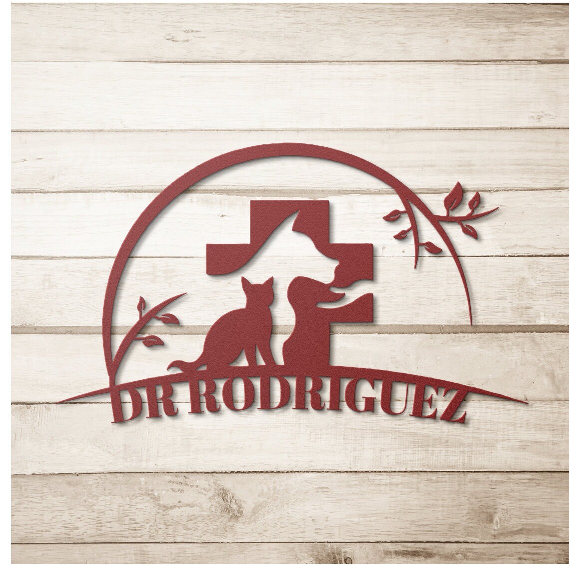 Custom Veterinary Metal Sign Silver Vet Sign Veterinary - Etsy