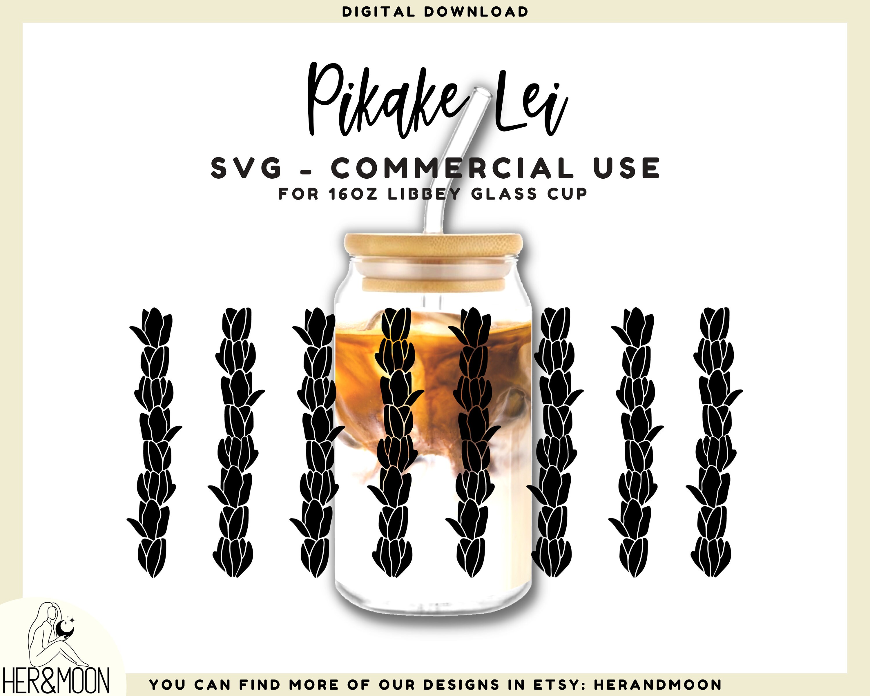 Pikake Lei SVG Tropical Flowers Svg Botanical Svg Hawaii - Etsy Australia