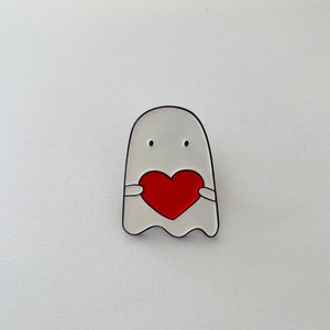 Ghost Hug Pin Badge Ghost Ghost Hug Love You Miss You Pin | Etsy