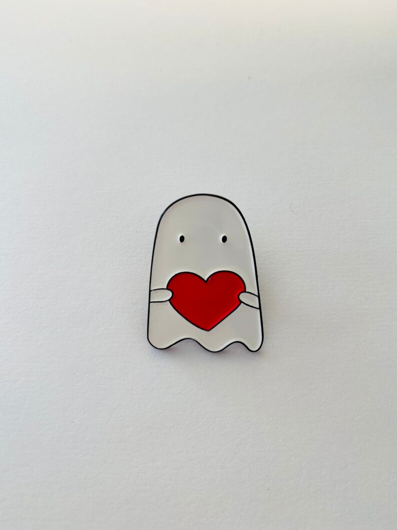 Ghost Hug Pin Badge Ghost Ghost Hug Love You Miss You Pin - Etsy