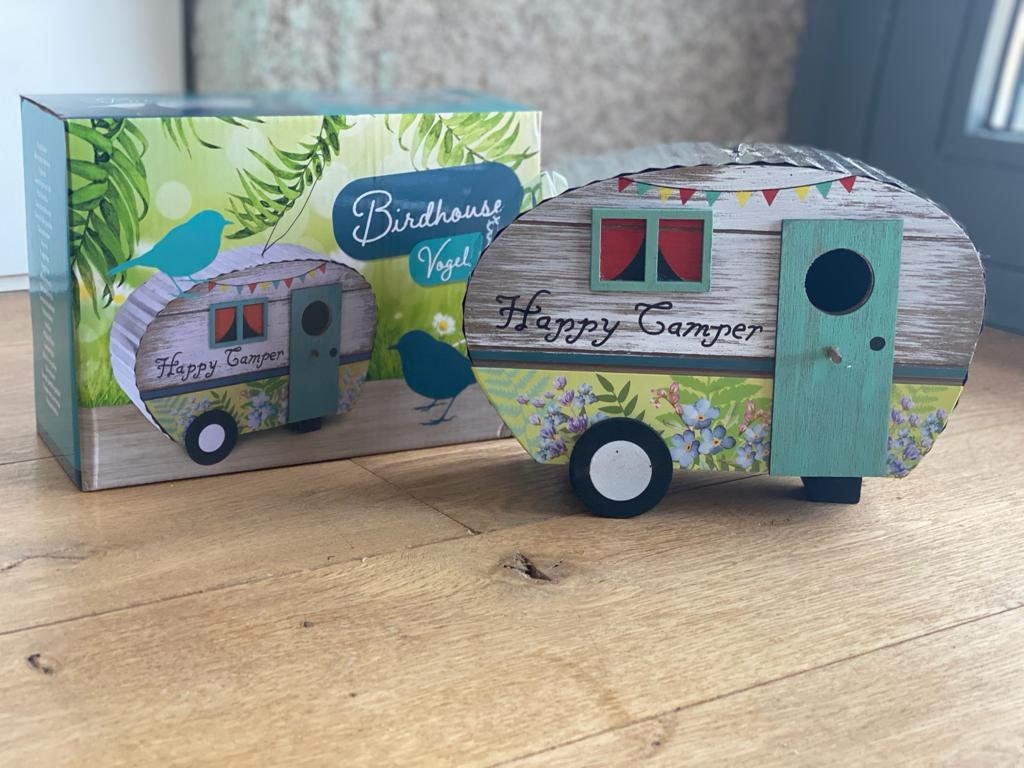Caravan Bird House Garden Decor Outdoor Loving Camper Caravan | Etsy