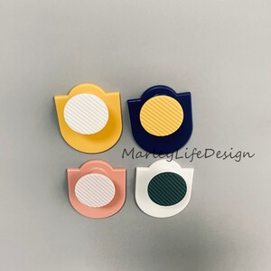 4pcs Nordic Colorful Hooks Creative Personality Hook Heavy - Etsy