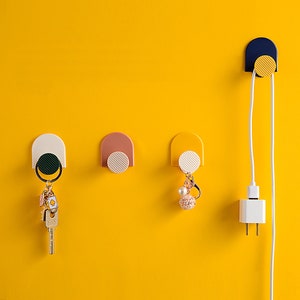 4pcs Nordic Colorful Hooks Creative Personality Hook Heavy - Etsy