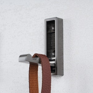 Folding Alloy Wall Mount Hook, Heavy Duty Invisible Hooks, Hanging Coat ...