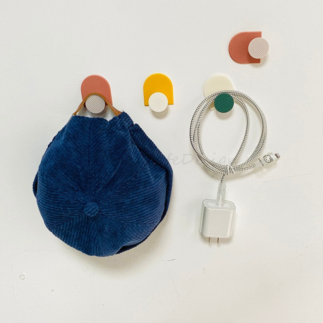 4pcs, Nordic Colorful Hooks, Creative Personality Hook, Heavy Duty ...