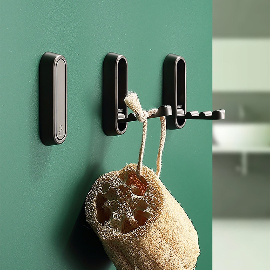 Folding Alloy Wall Mount Hook Heavy Duty Invisible Hooks - Etsy
