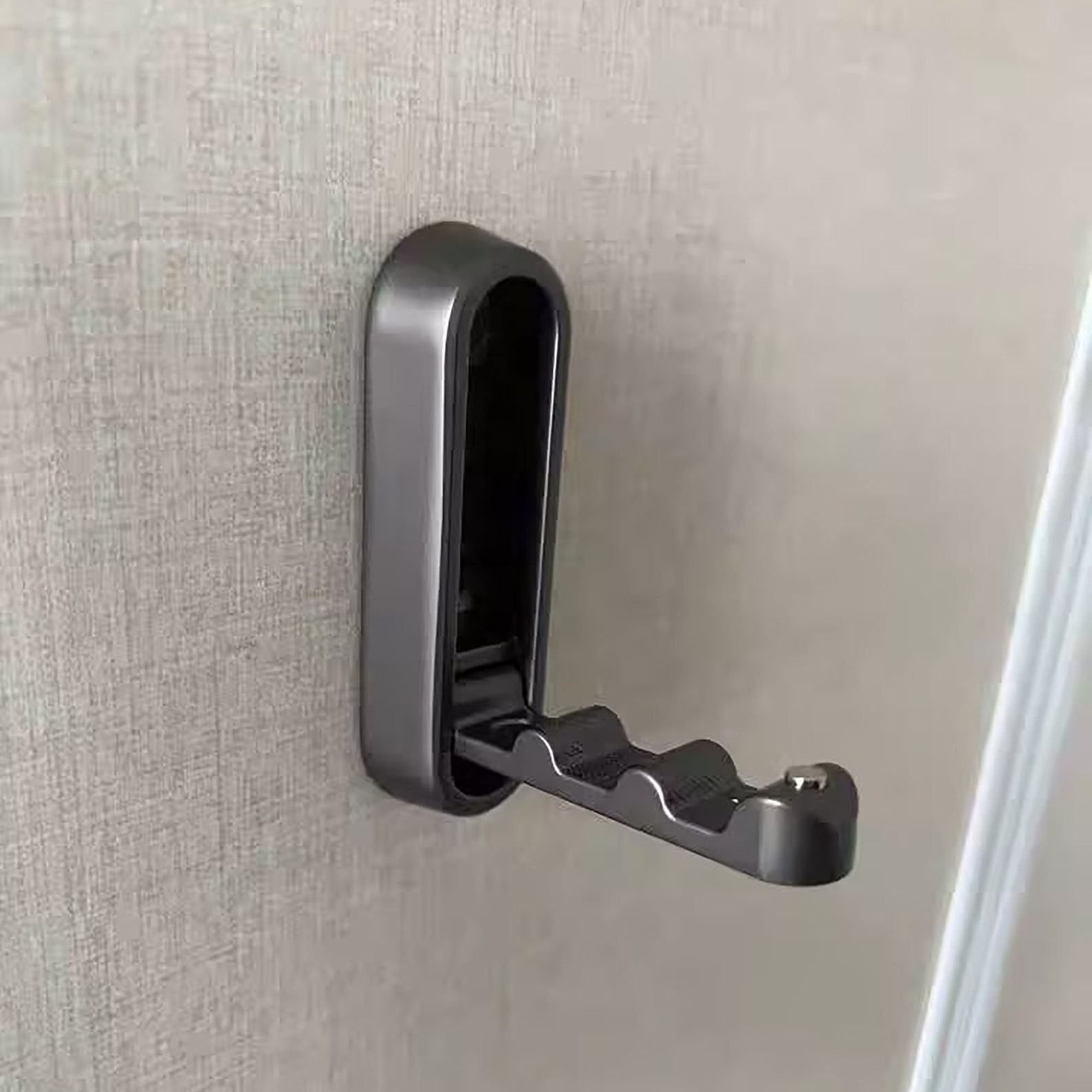 Folding Alloy Wall Mount Hook, Heavy Duty Invisible Hooks, Hanging Coat ...