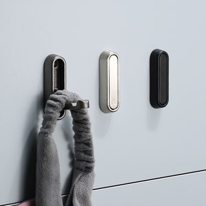 Folding Alloy Wall Mount Hook, Heavy Duty Invisible Hooks, Hanging Coat ...