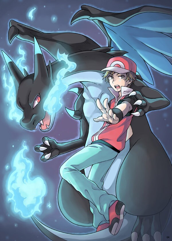 Pokemon Art Book garnet Red - Etsy