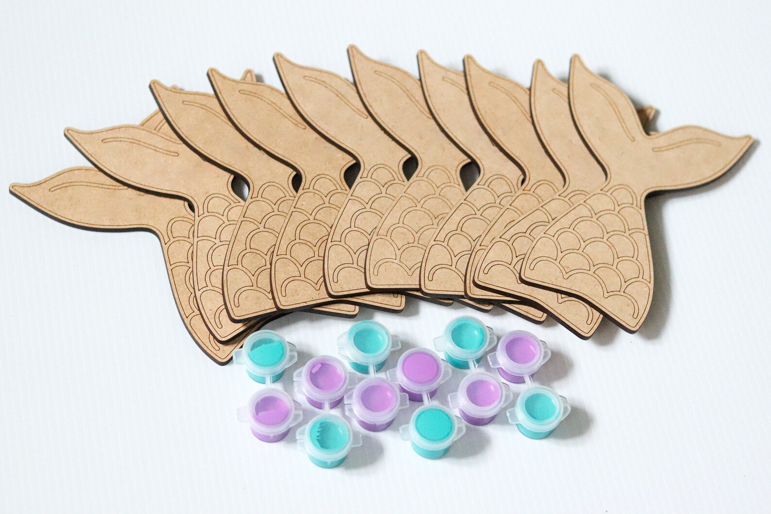 Mermaid Paint Kit for Kids Mermaid Craft Kit for Party - Etsy