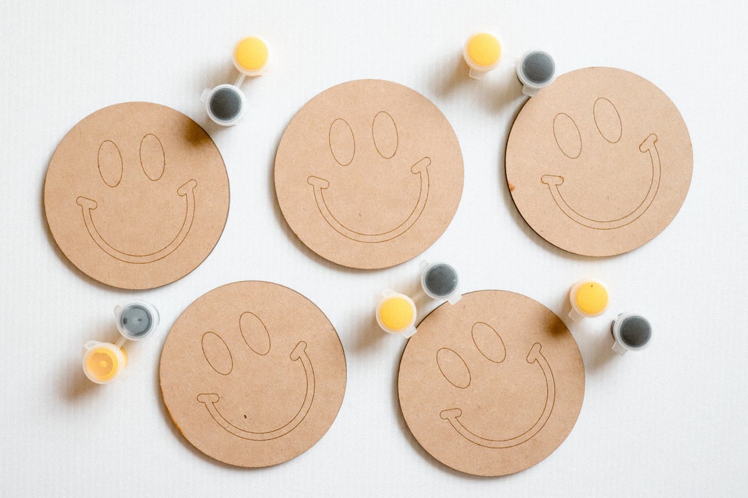 Smiley Face Kit for Kids Smiley Craft Kit for Party Activity Smiley ...