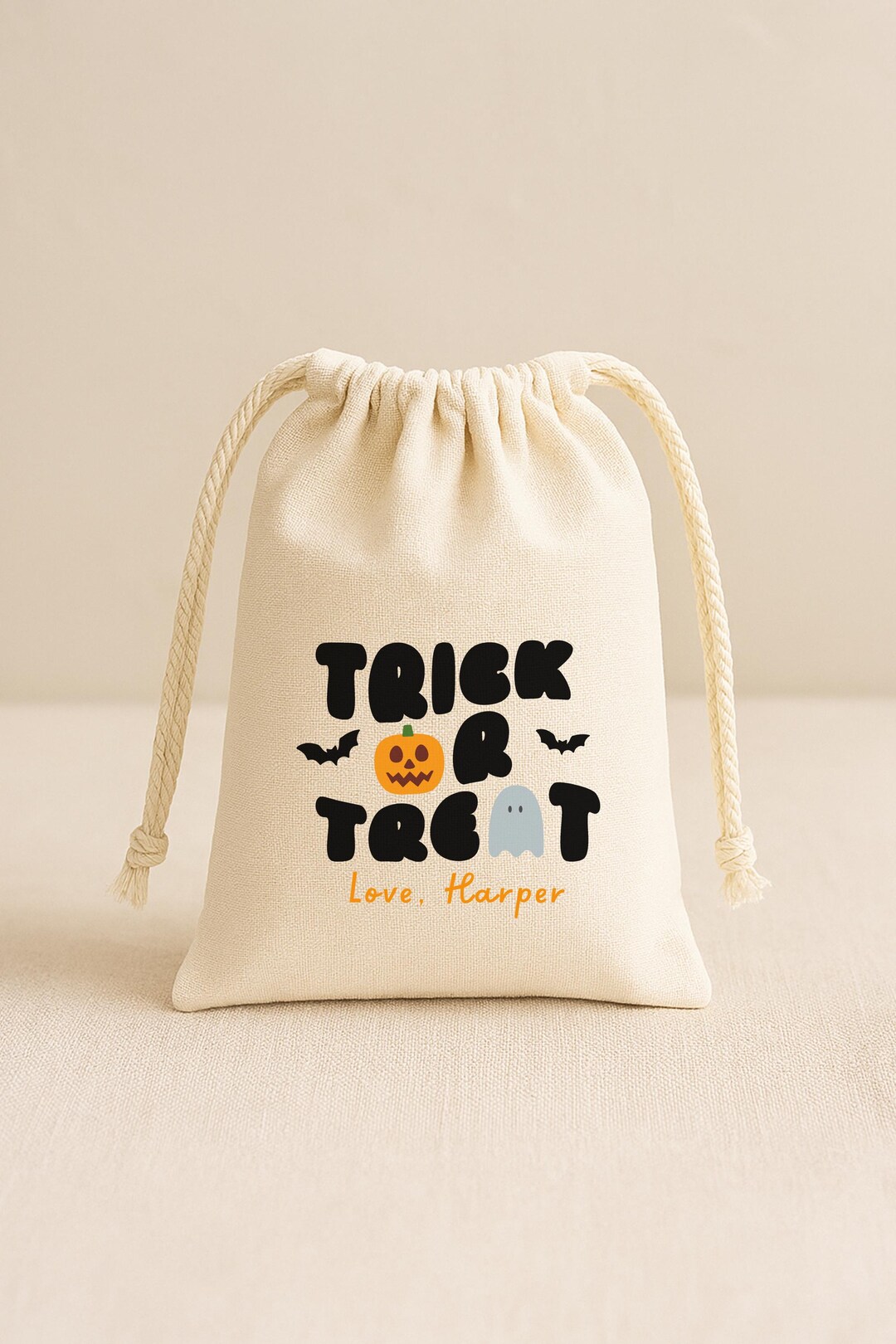 Kids Trick or Treating Bag - Halloween Candy Gift Bag - Etsy