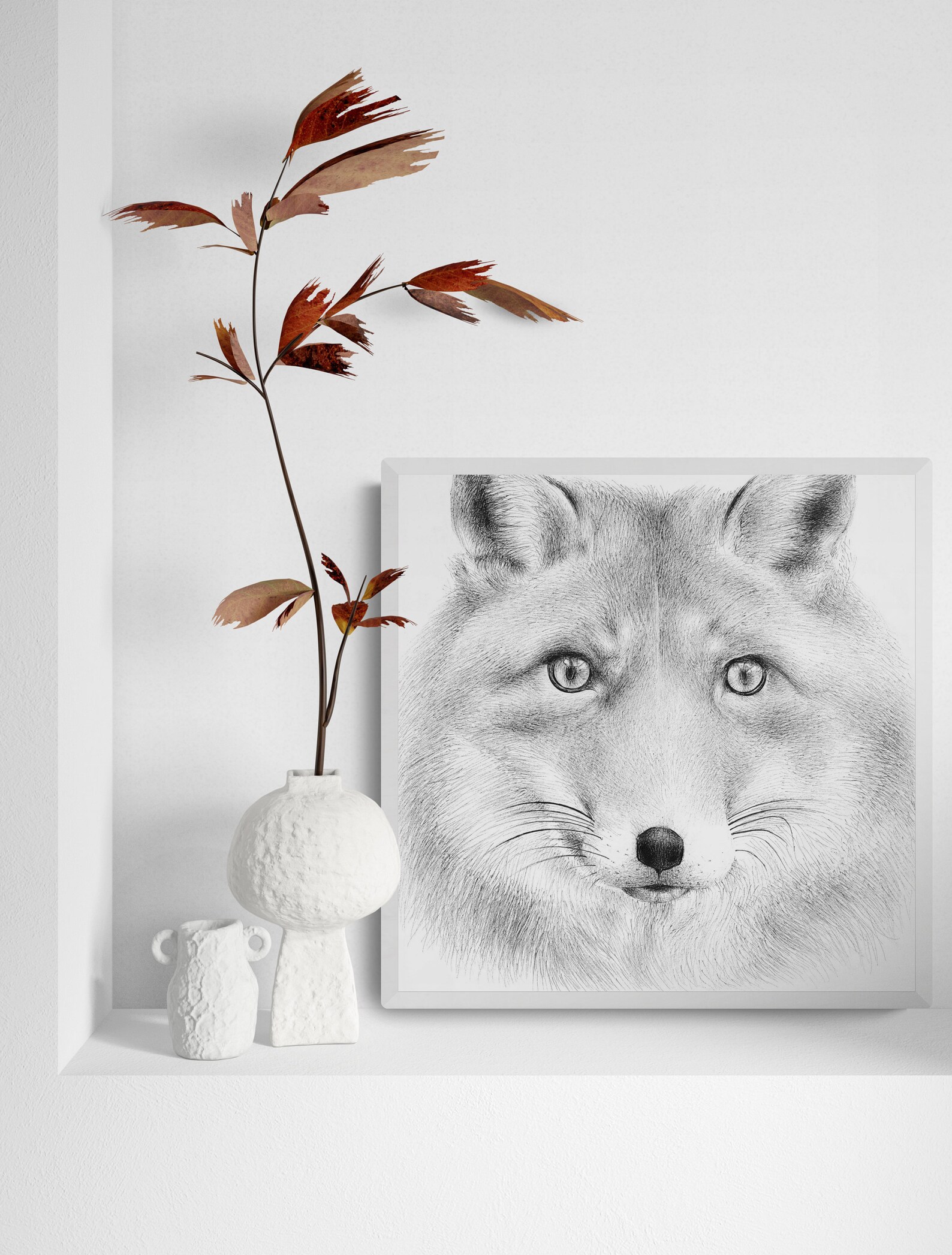 Bär Poster / Fuchs Poster / Wolf Poster / Fuchs Poster / Wolf ...