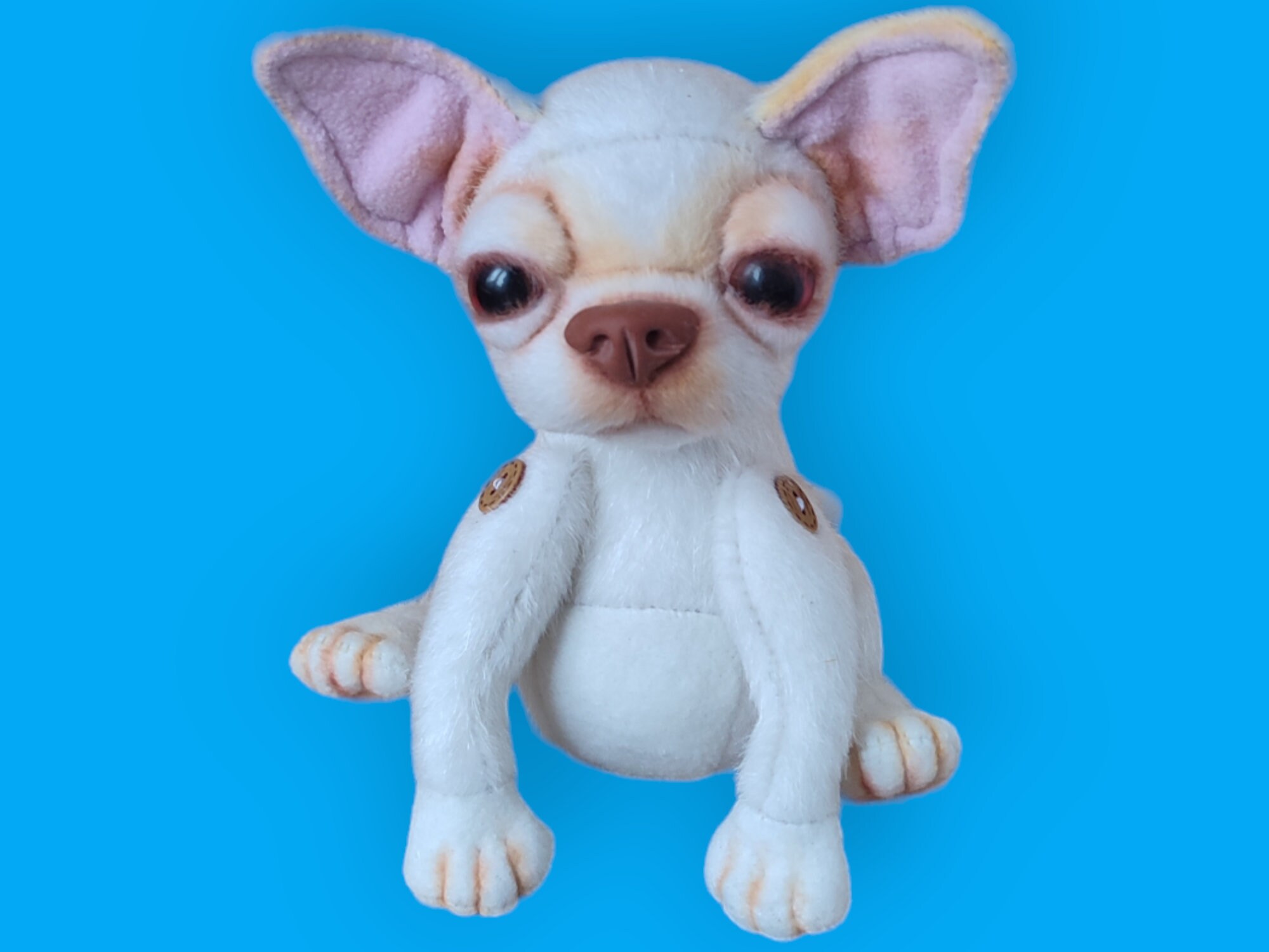 Realistic Stuffed Dog Replica From Photo, Custom Puppy, Personalised ...