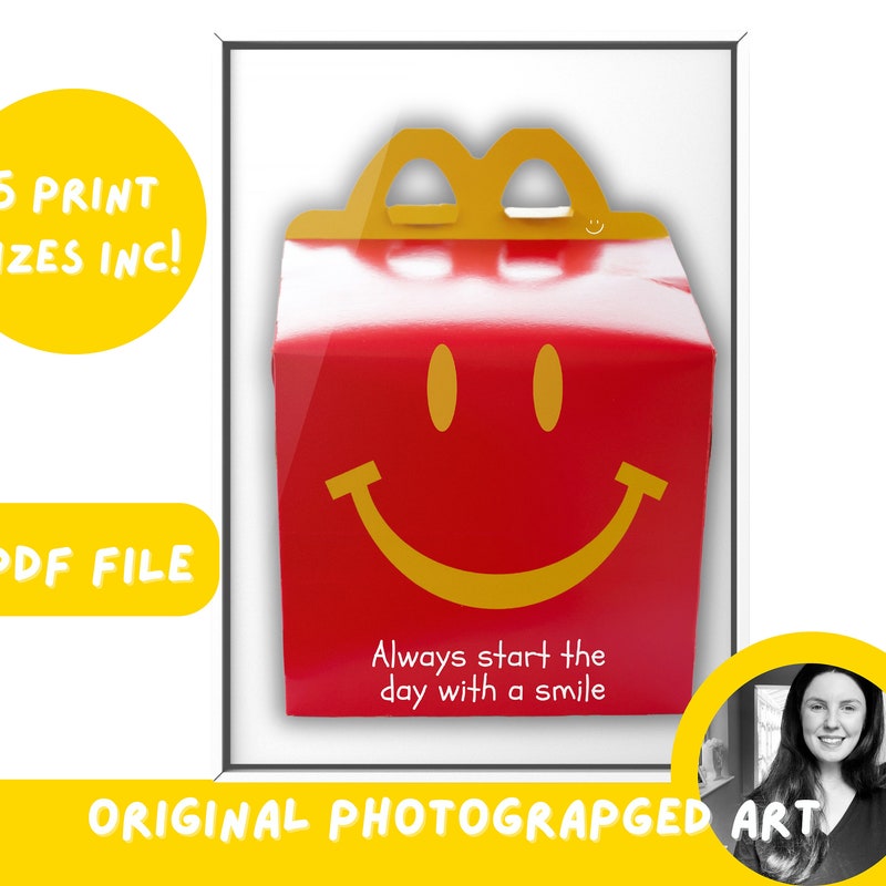 Mcdonalds Happy Meal - Etsy