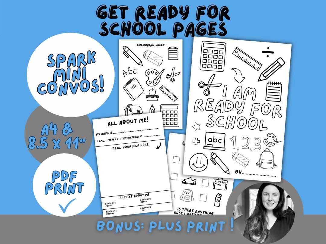 Back to School Digital Activity Sheets, Reception School,preparing for ...