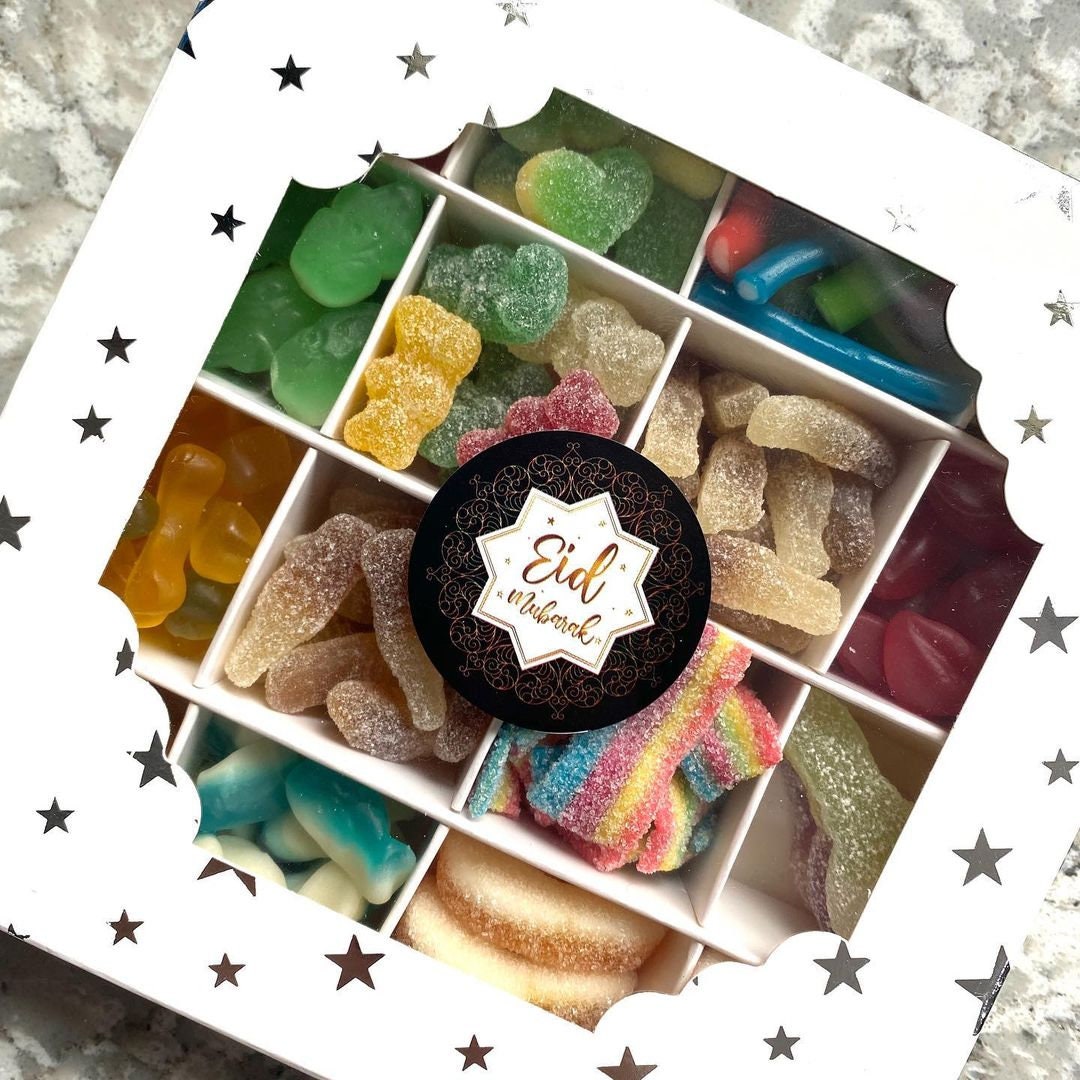 The Eid Mubarak Box | Halal Sweets | Birthday Party | Wedding Favours ...